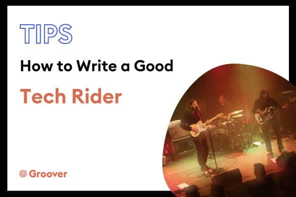 Tech Rider: How to write a good tech rider for live shows!