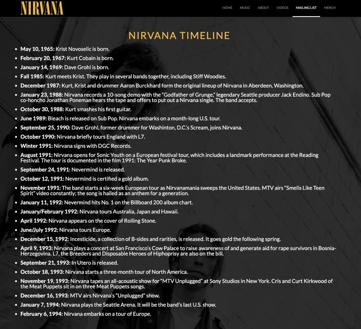 Ejemplo de Biografía de Artista: ¿Cómo convencer en pocas líneas?