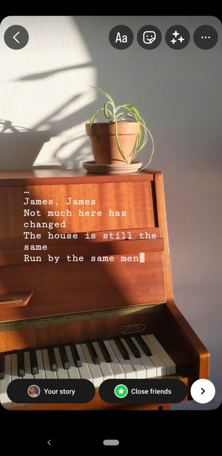 How To Add Lyrics To Instagram Story