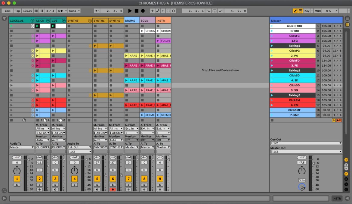 How to set up Ableton for live performance